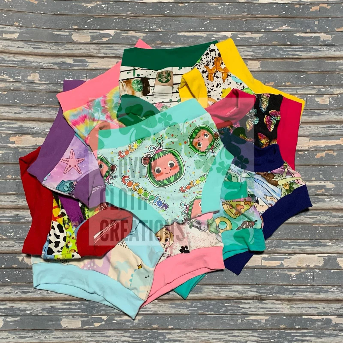 Trainers/Undies - Made to Order – Clover Cloth Creations